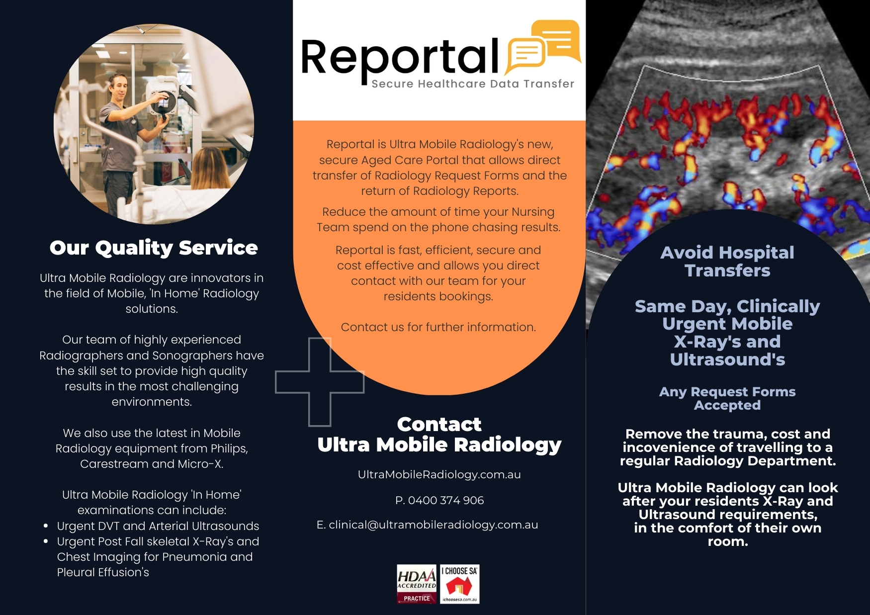 Mobile X-Ray and Ultrasound - Ultra Mobile Radiology