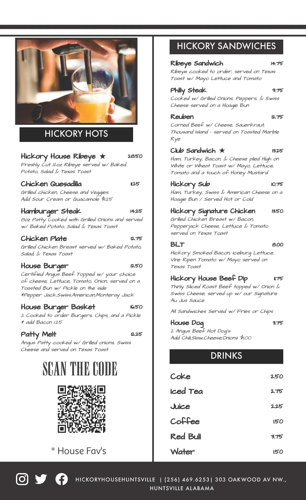 Hickory House - Bar and Grill - Huntsville, Alabama