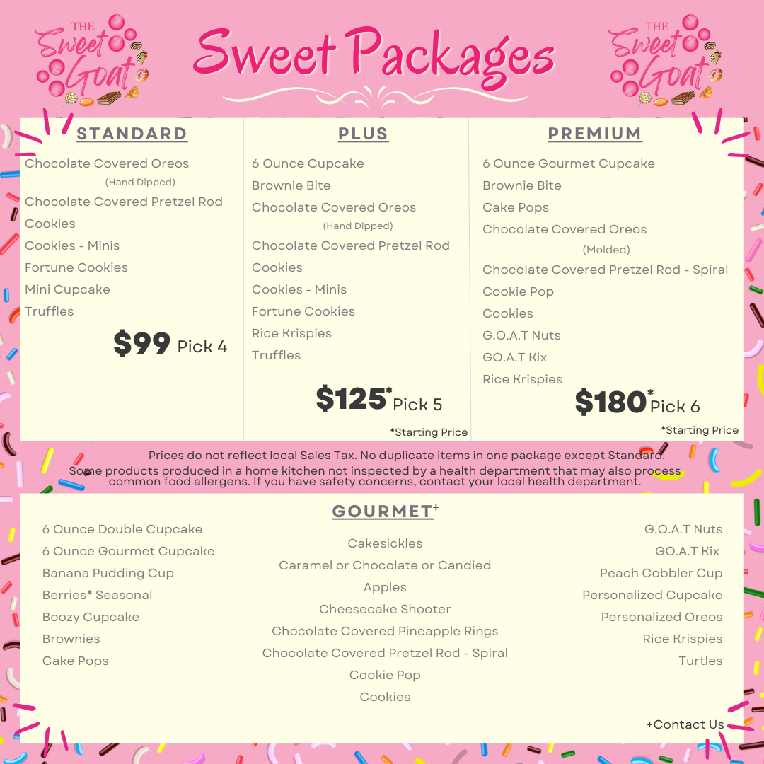 The Sweet Goat, LLC - Sweet Goat, Dessert, Sweets