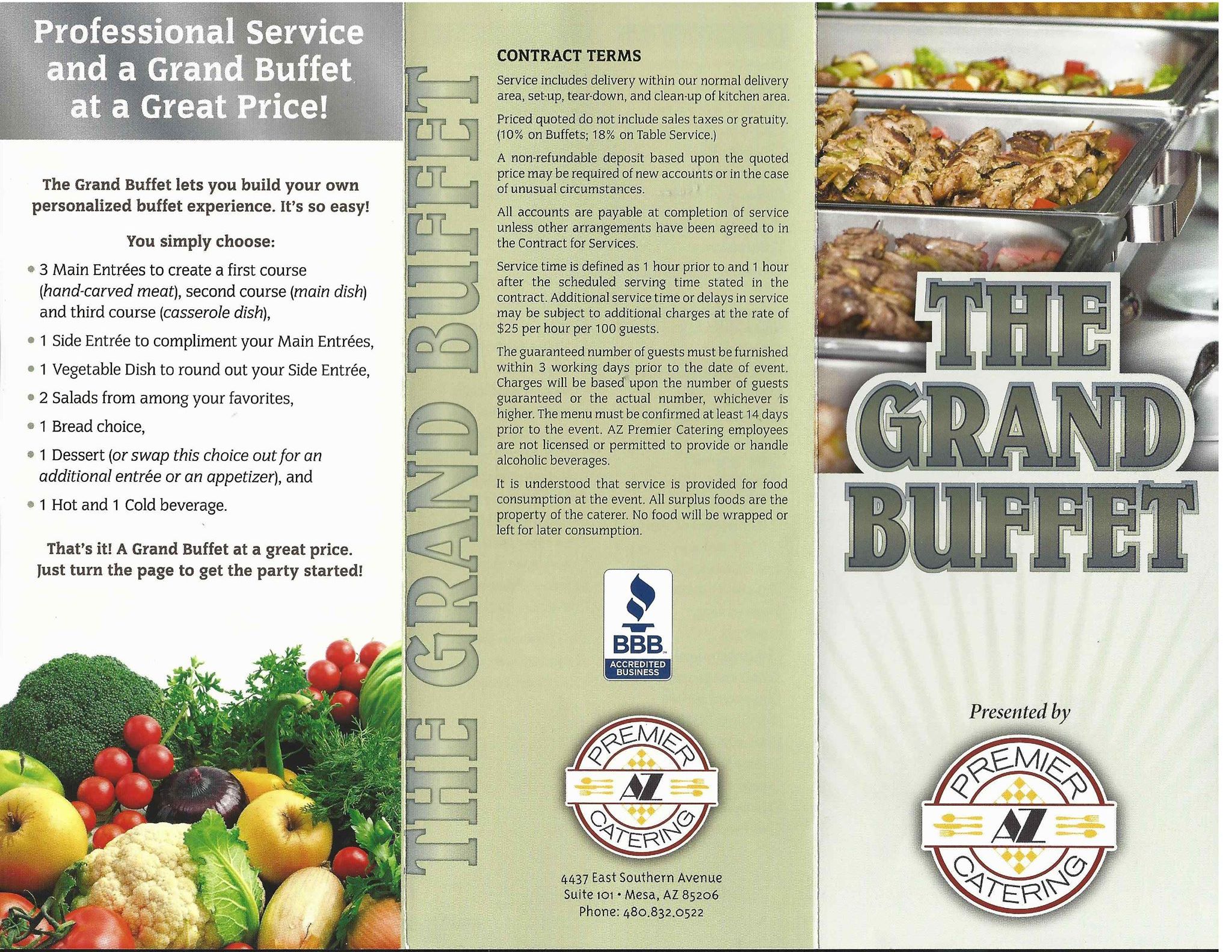 The Grand Buffet | AZ Premier Catering