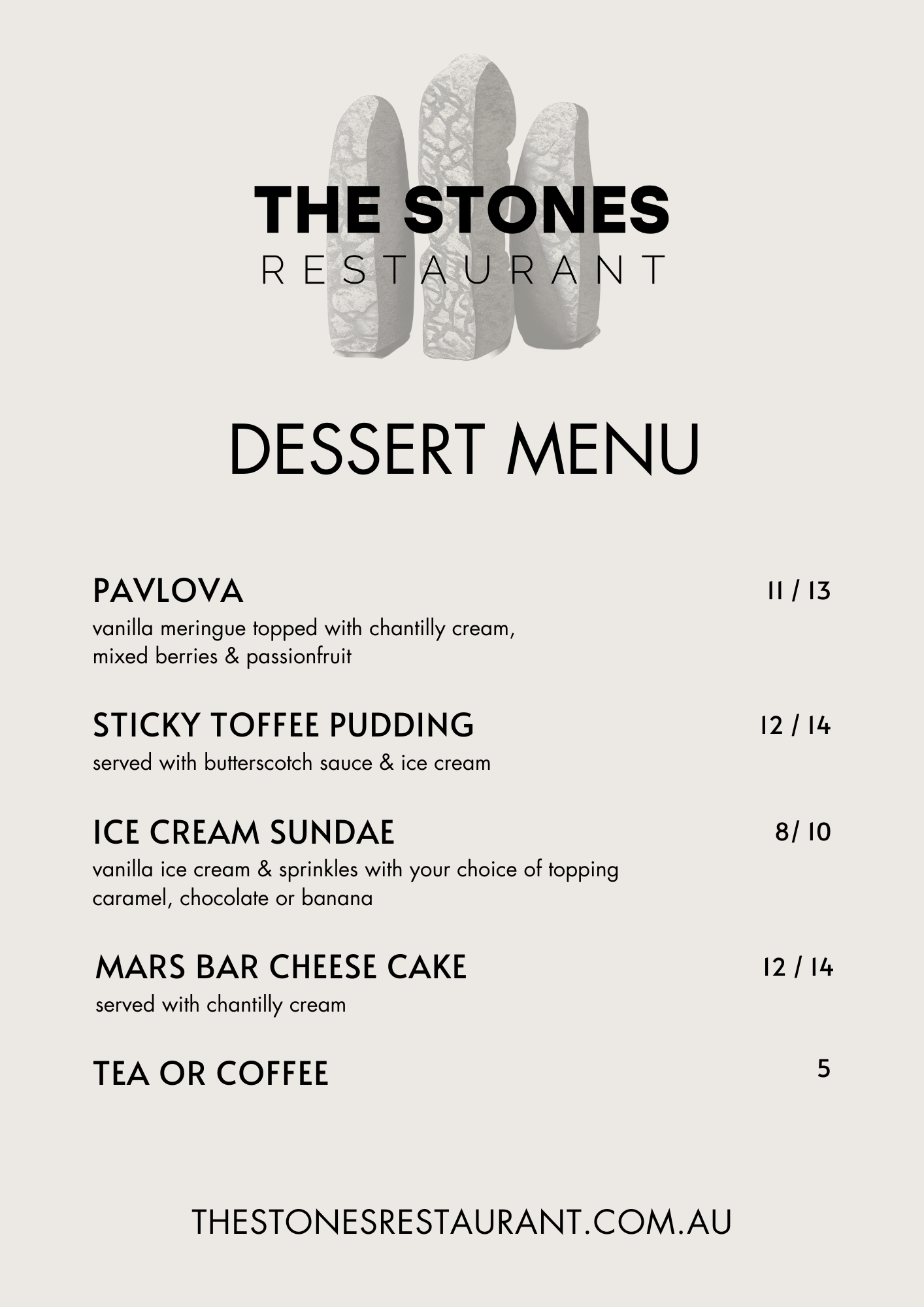 The Stones Restaurant