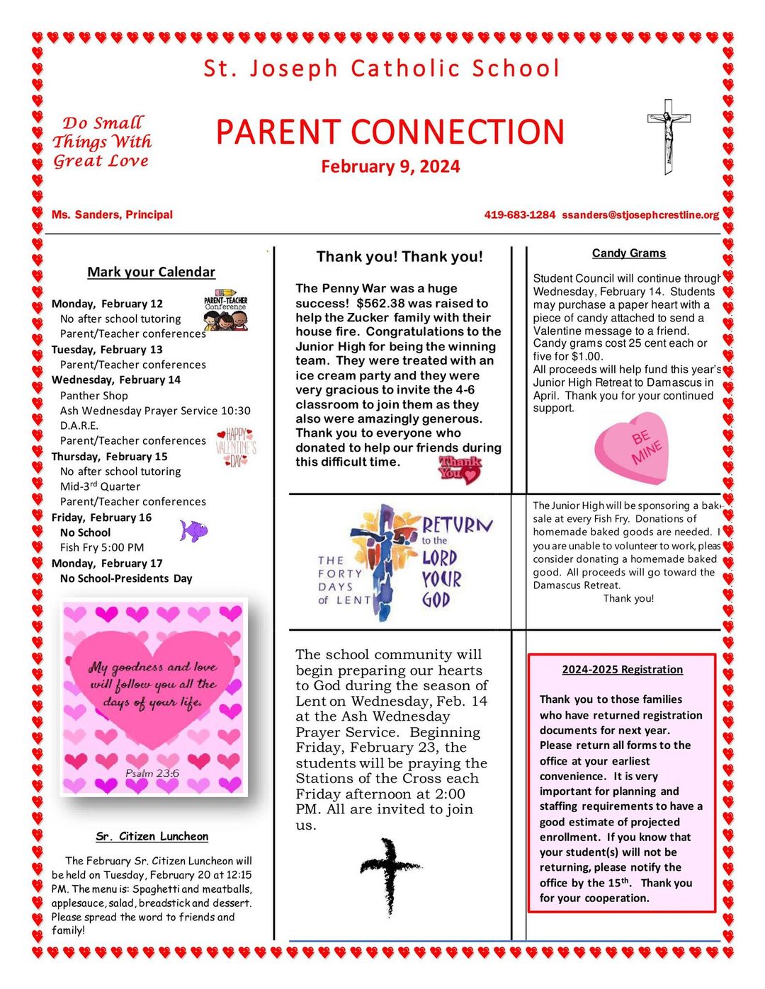 School News | St. Joseph, Crestline