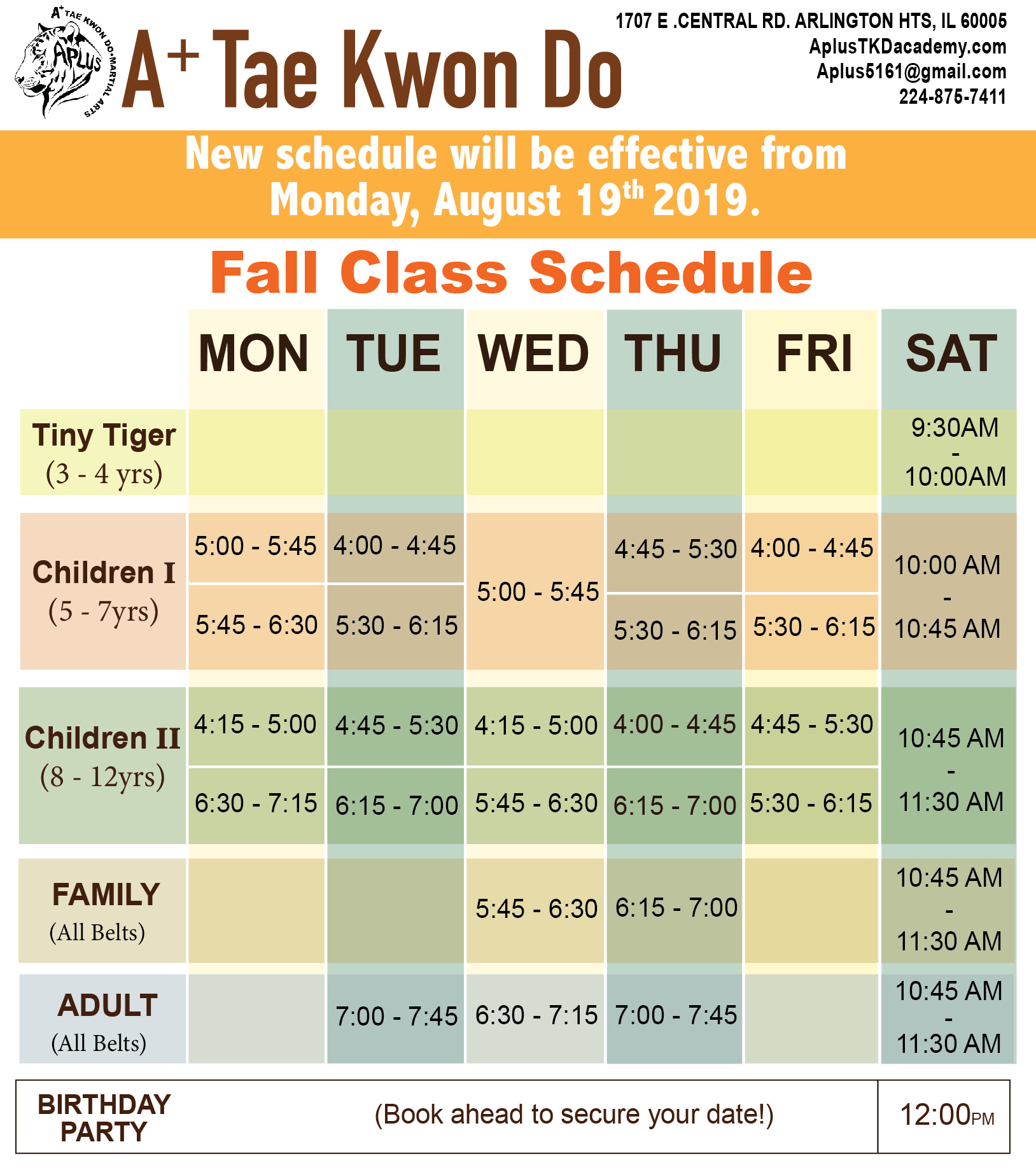 TaeKwonDo Class | A Plus Tae Kwon Do