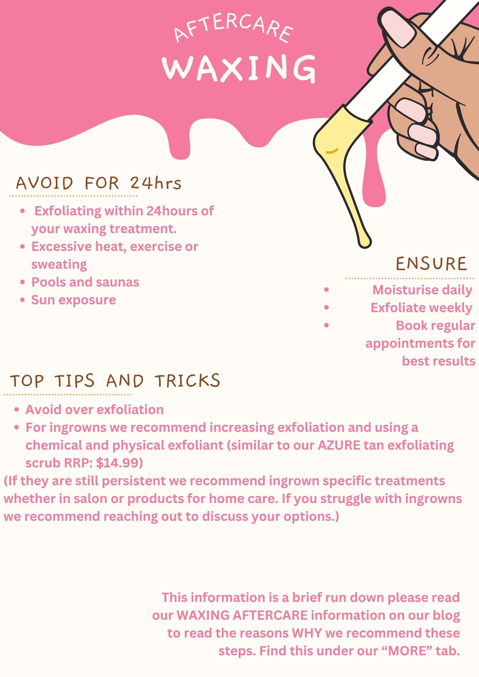 Waxing - waxologyCBR