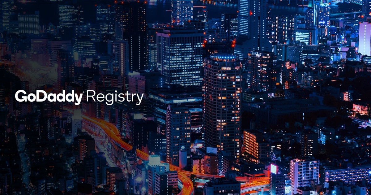 Domain Name Registry Blog - GoDaddy Registry