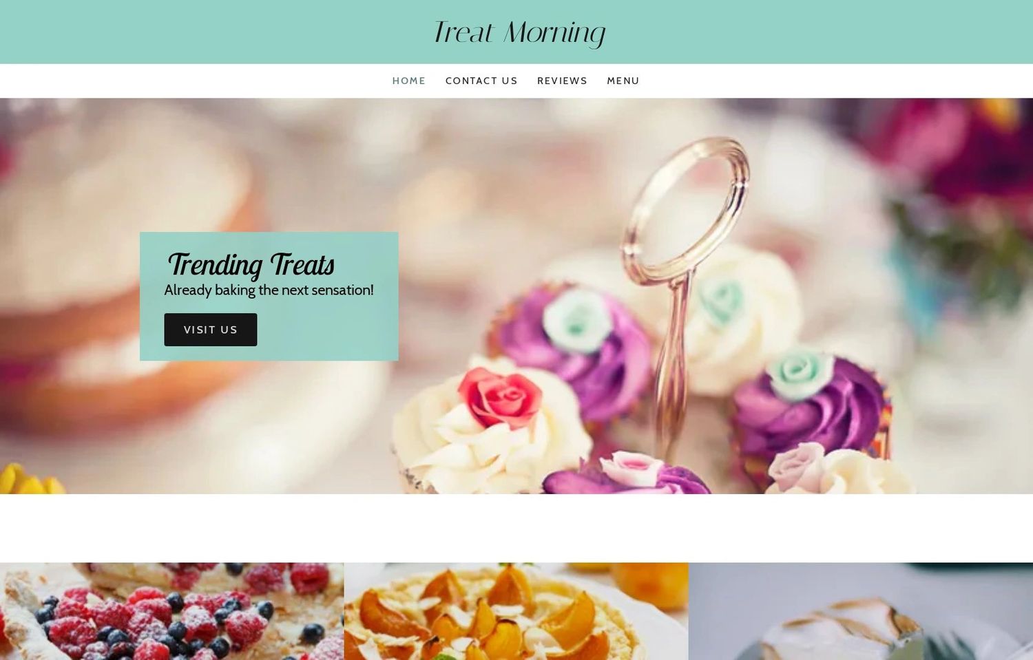 Food and Restaurant Website Templates | GoDaddy IN