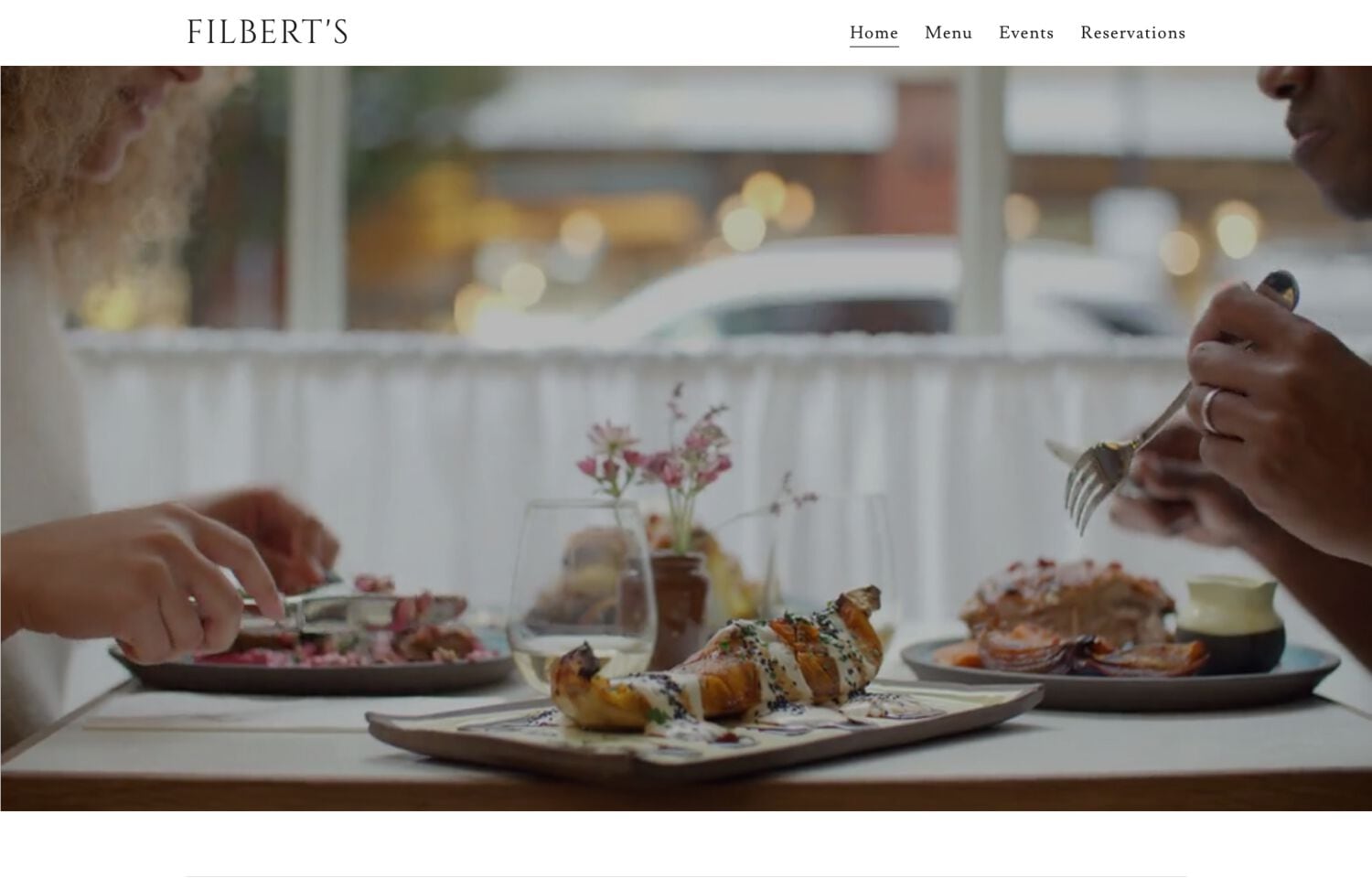 Food and Restaurant Website Templates | GoDaddy AU
