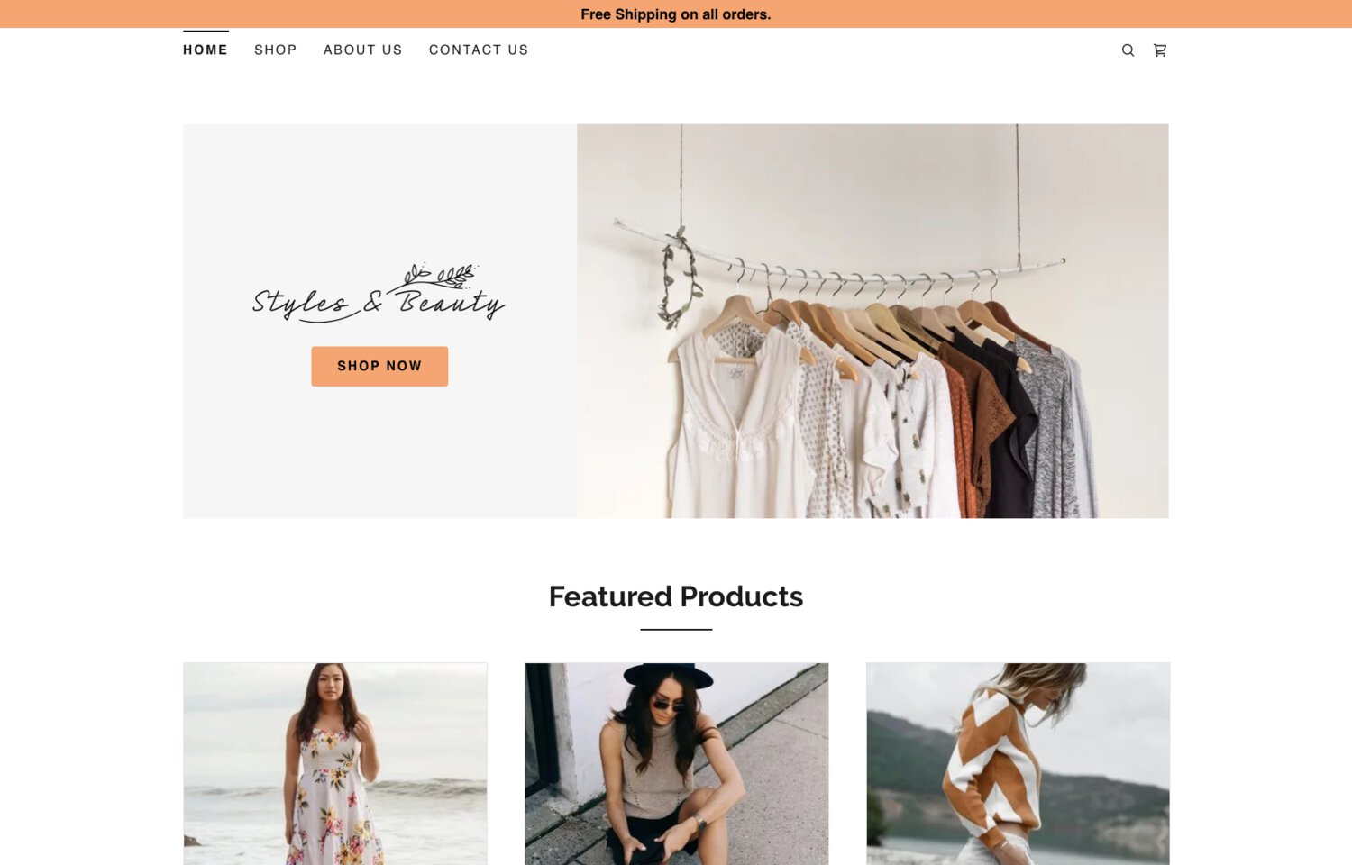 Fashion and Beauty Website Templates | GoDaddy UK