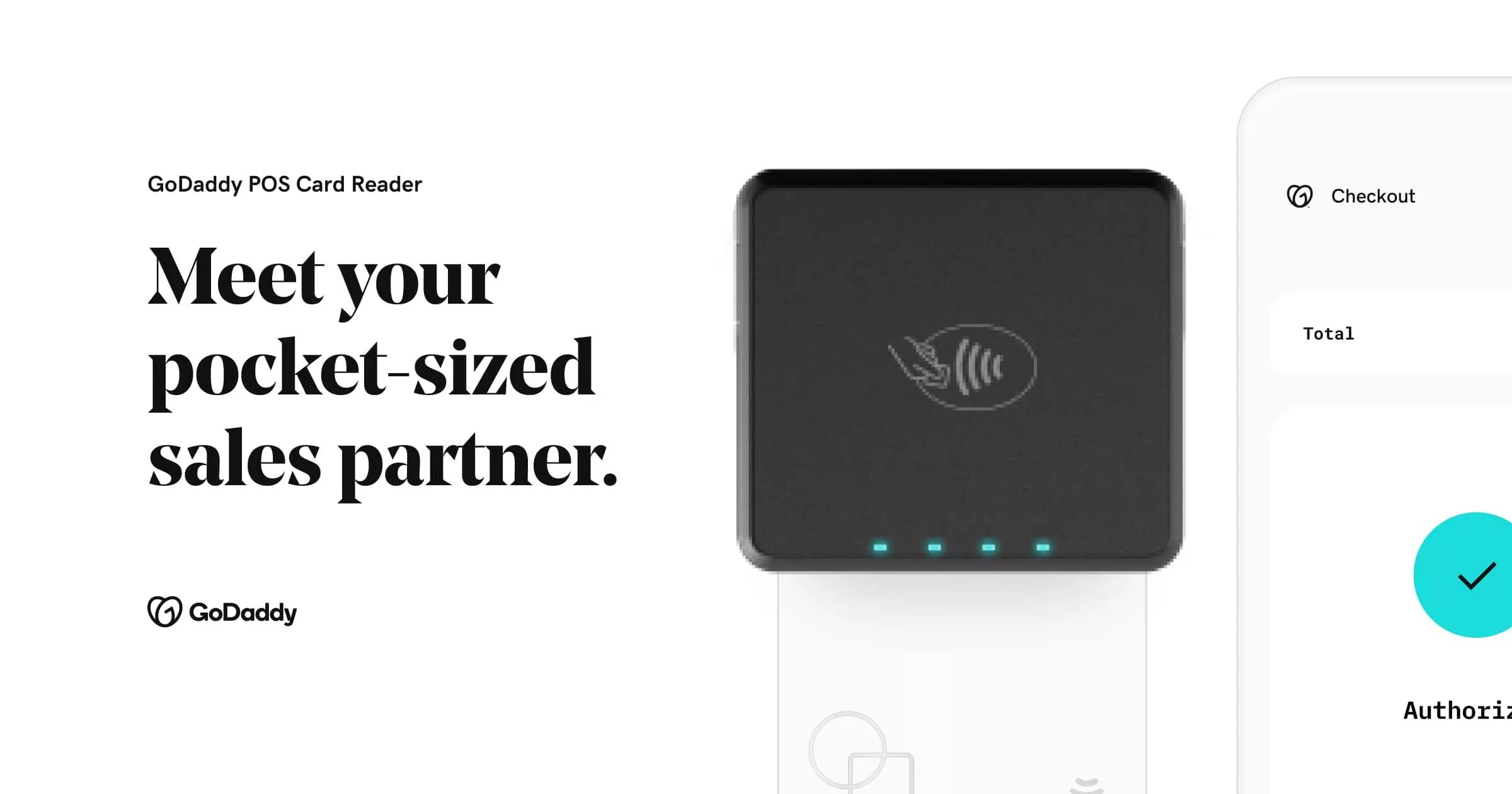 Credit Card Reader | Swipe, scan or tap | GoDaddy