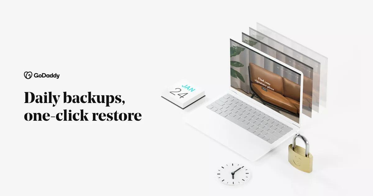 Website Backup | Automated and Cloud Based Backups - GoDaddy