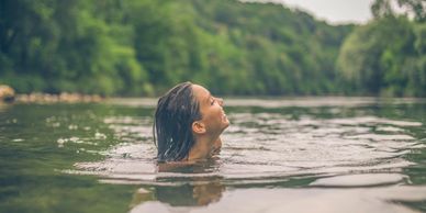Experience Cold Water Swimming at Chaloner Pond