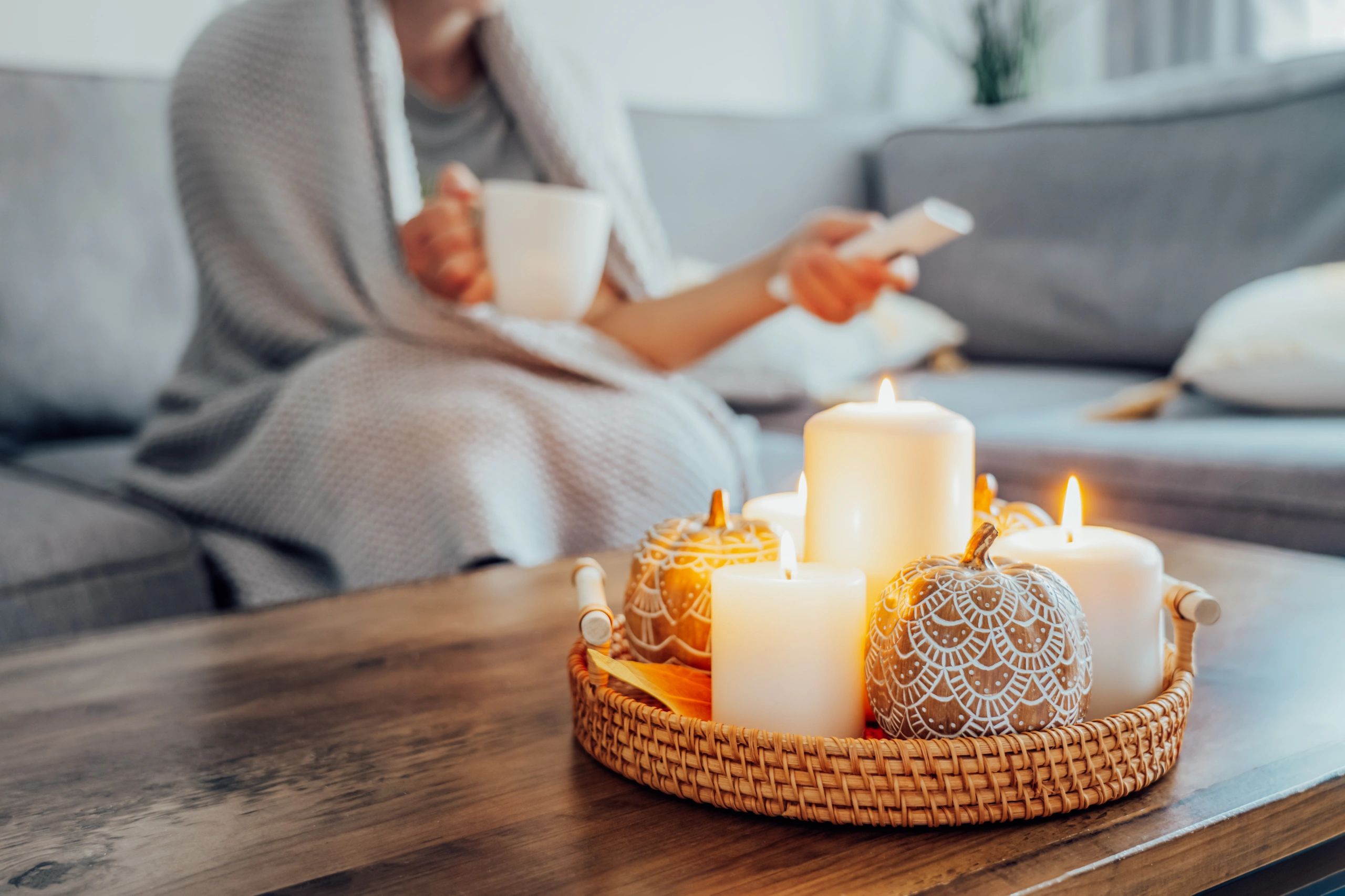 Natural Scented Candles for Relaxation & Home Fragrance