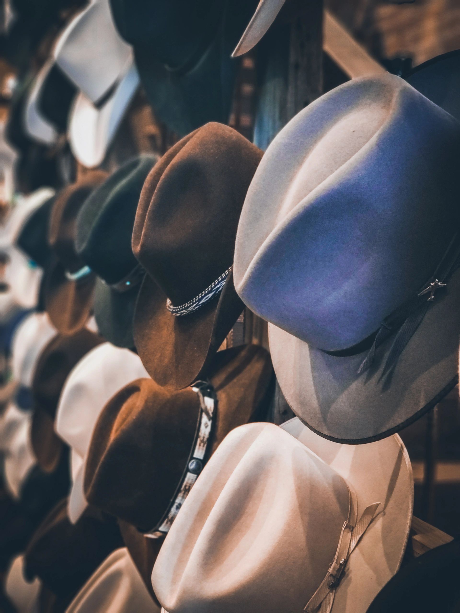 Lettuce Post Leather Hats