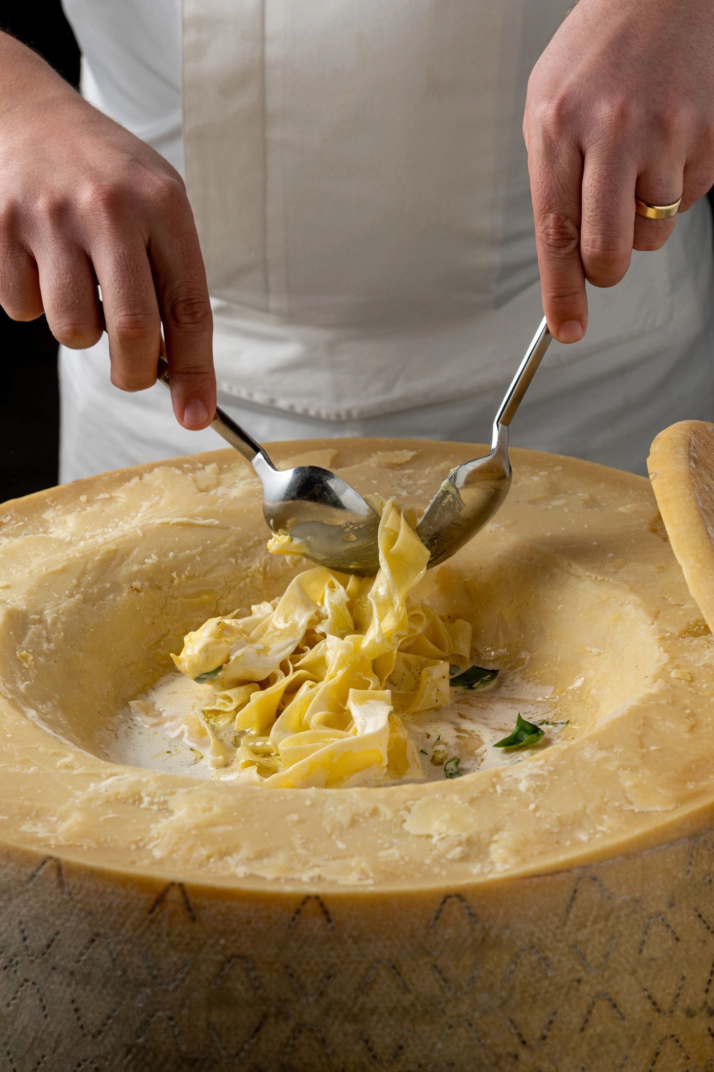 Cheese Wheel Pasta Florida