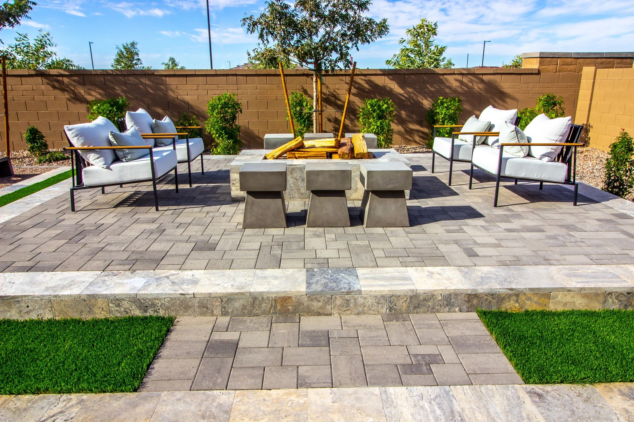 concrete and paver hardscapes solutions
