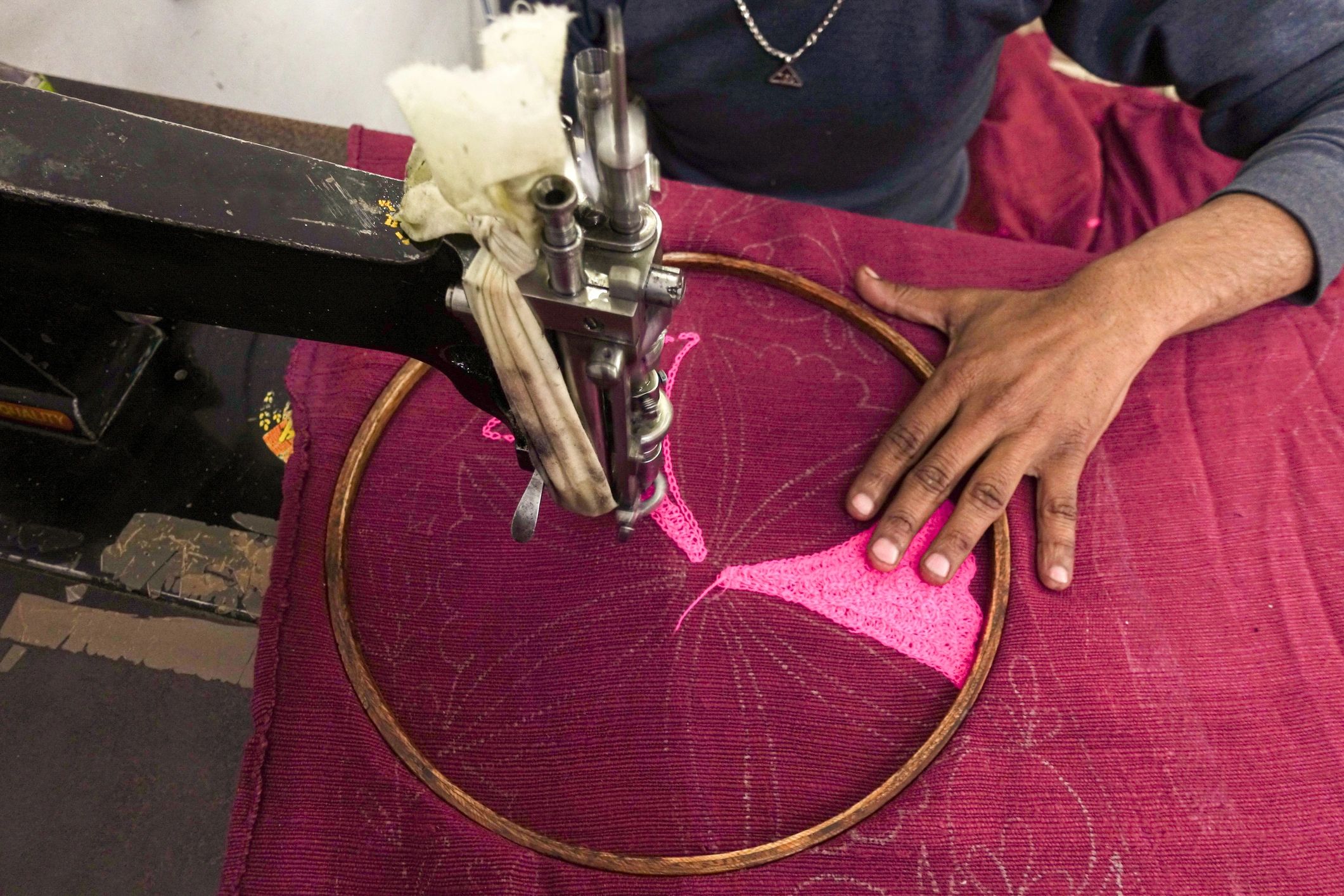 THE RUSTLER EMBROIDERY INC