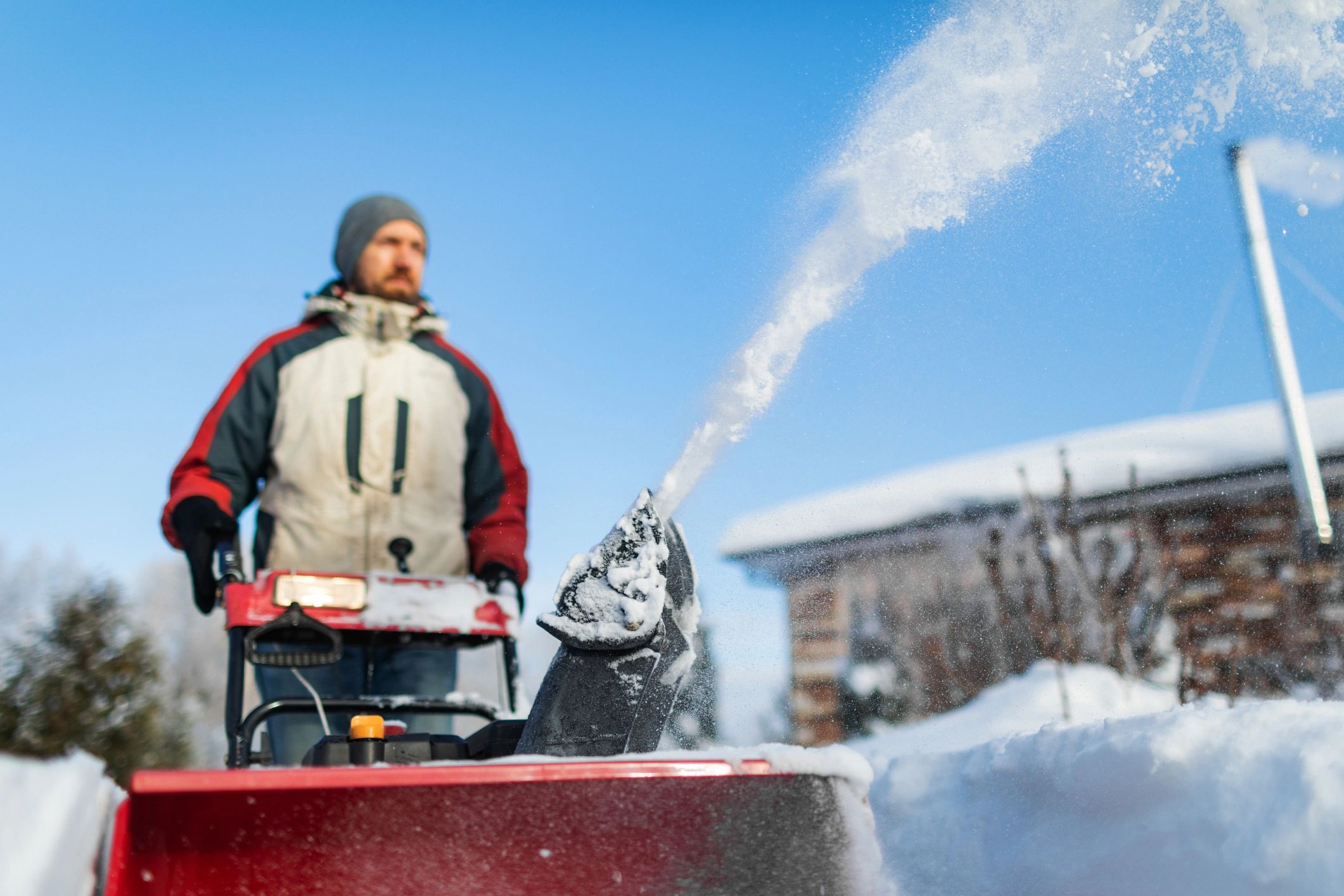 Residential Snow Plowing 1 Car Garage 1-2 inches
