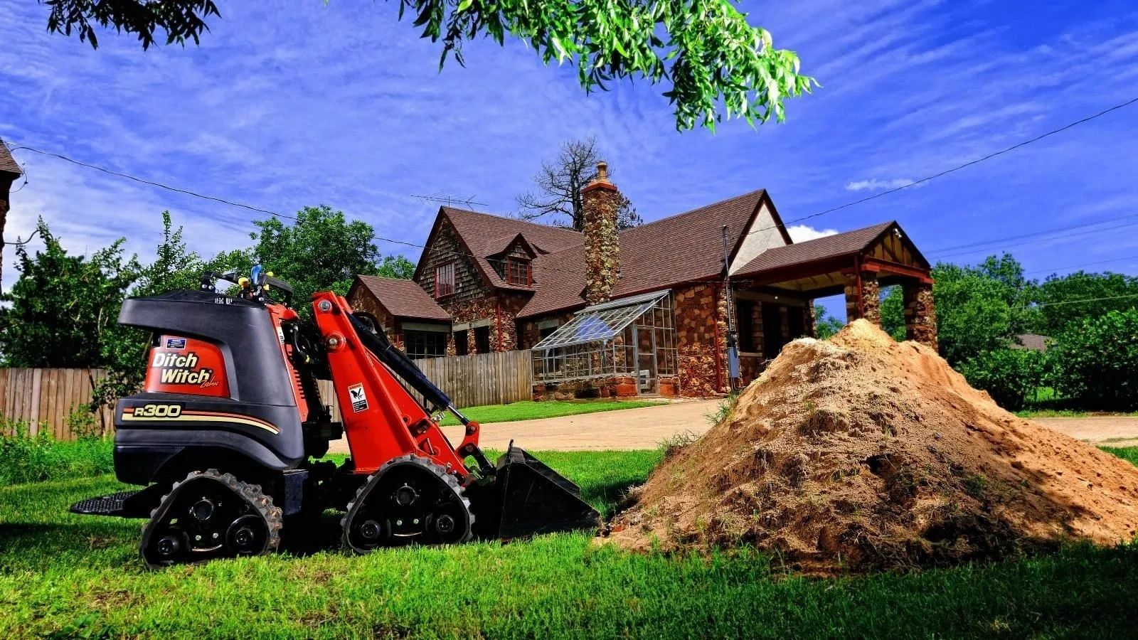 Stump Grinding, Log Splitting - Mini Skid 4 Hire