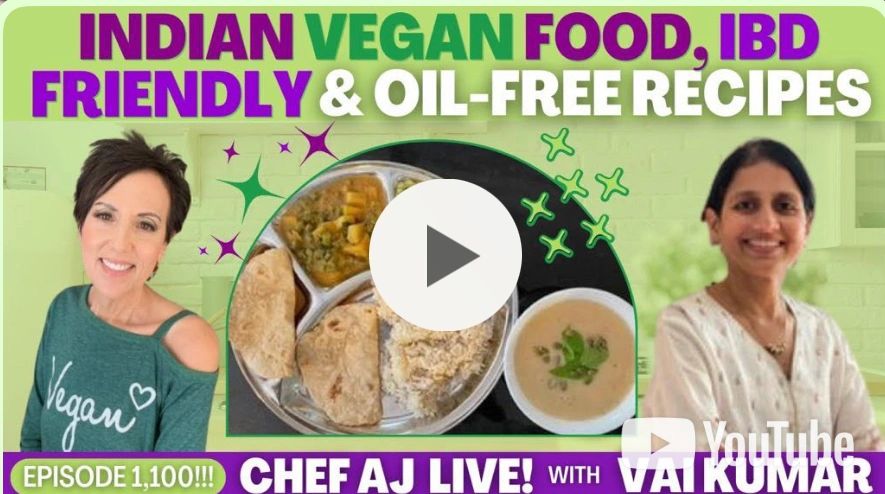 My Culinary Demo on Chef AJ's Show & Recipes