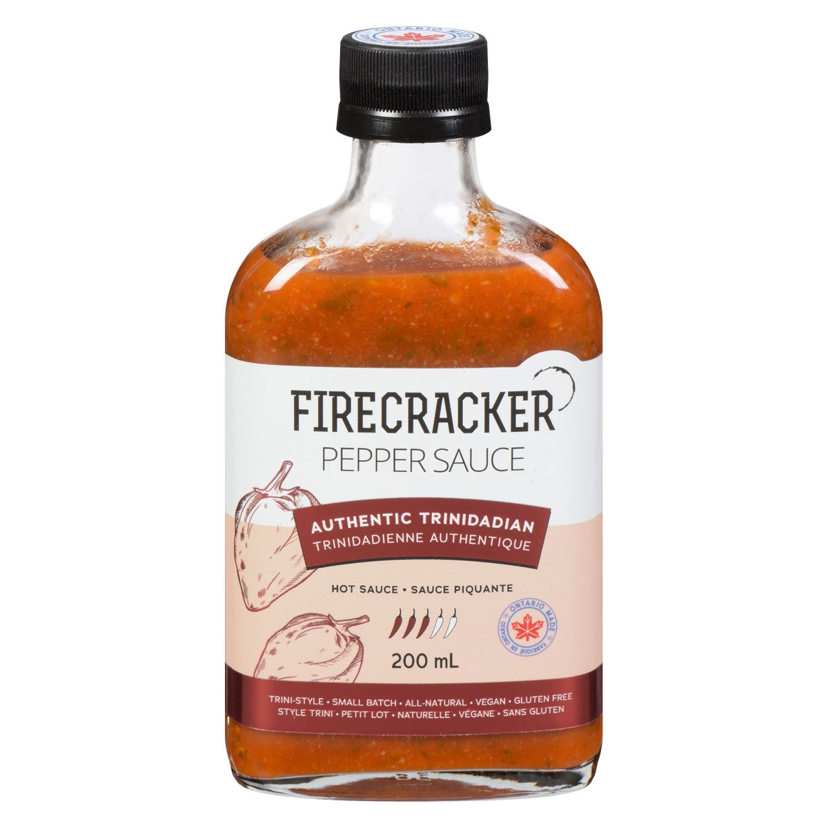 FIRECRACKER - AUTHENTIC TRINIDADIAN (MEDIUM HEAT)