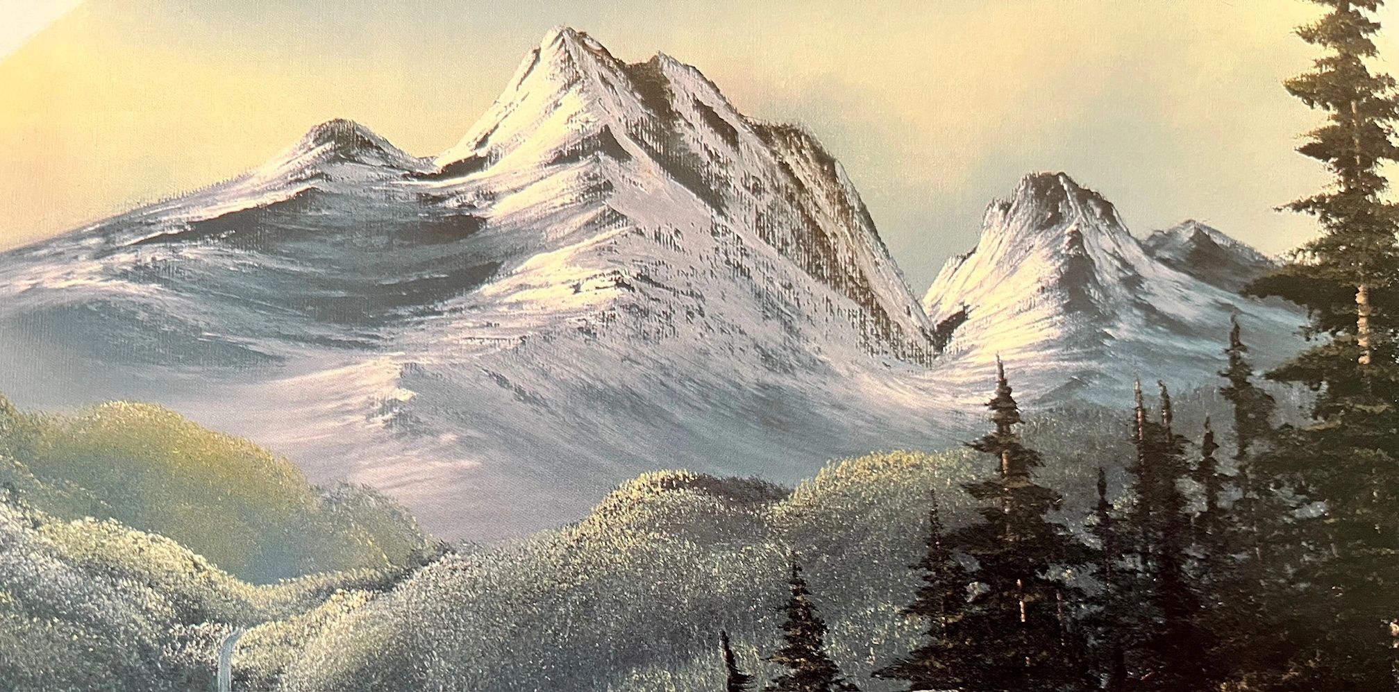 Bob Ross Mountain Class - Back to Basics!