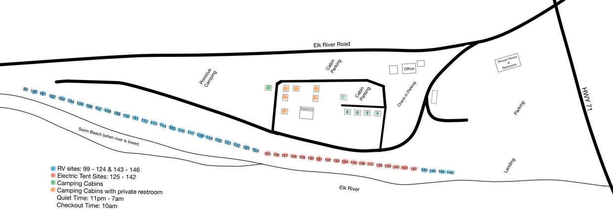 Kozy Kamp - Elk River Float Trips, Cabins and Camping