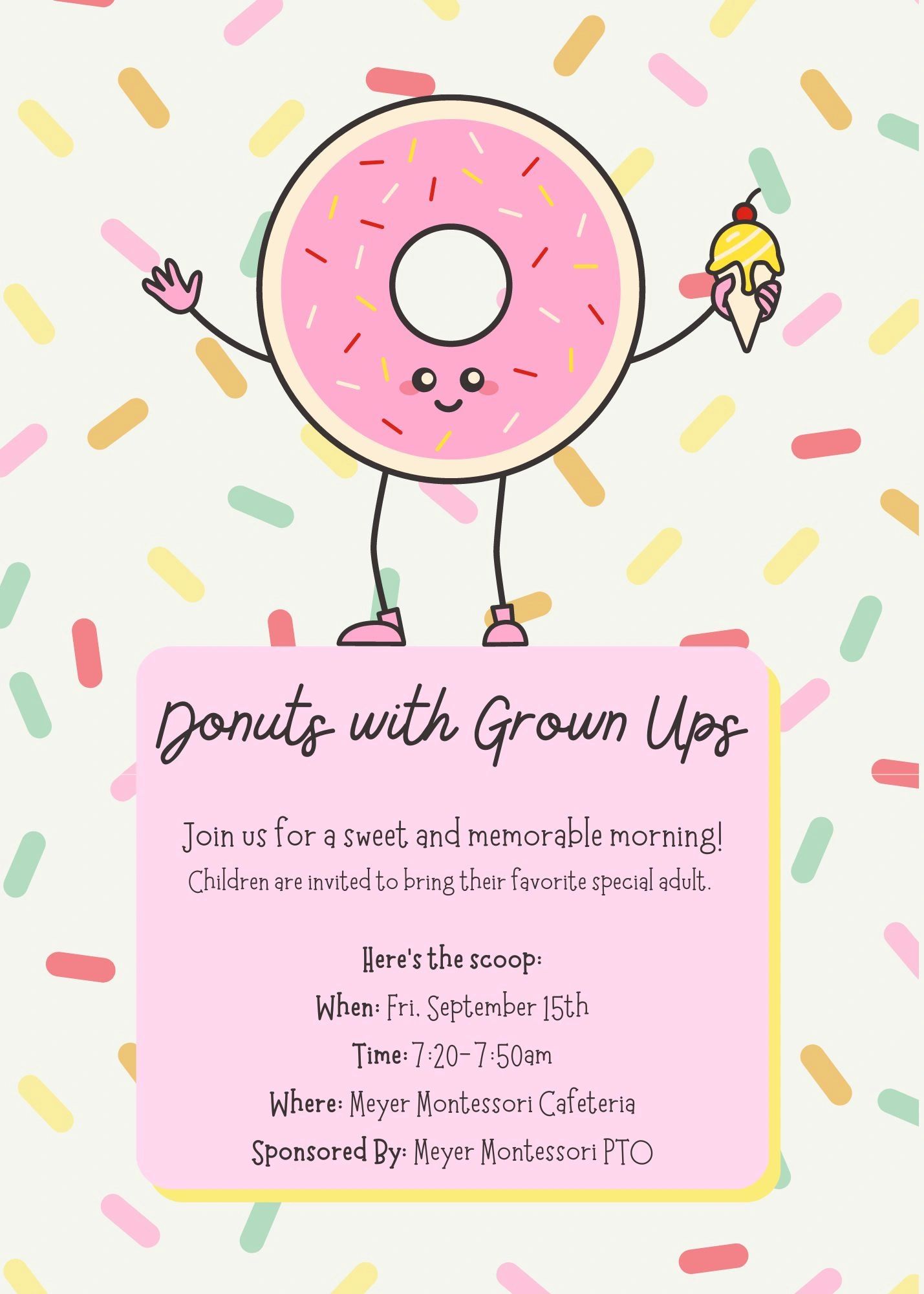 Donuts with Grown Ups