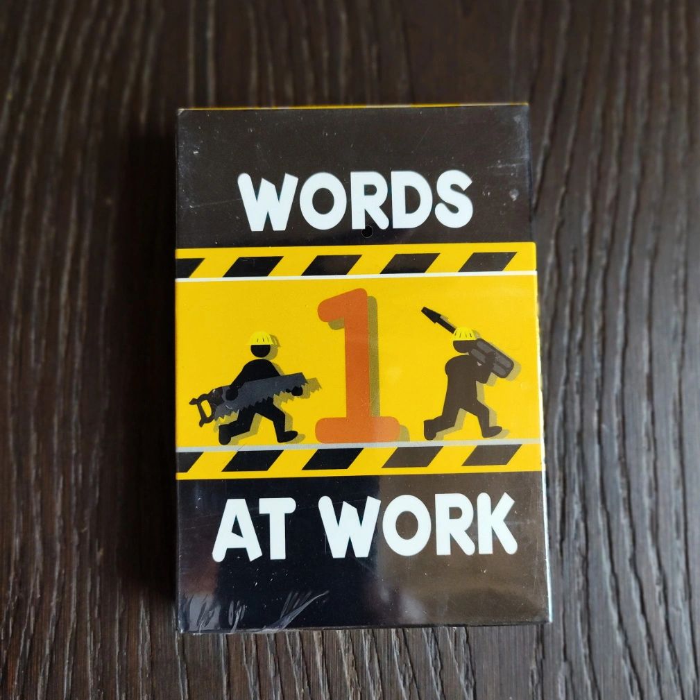 Words At Work I (basic sentence building) card deck