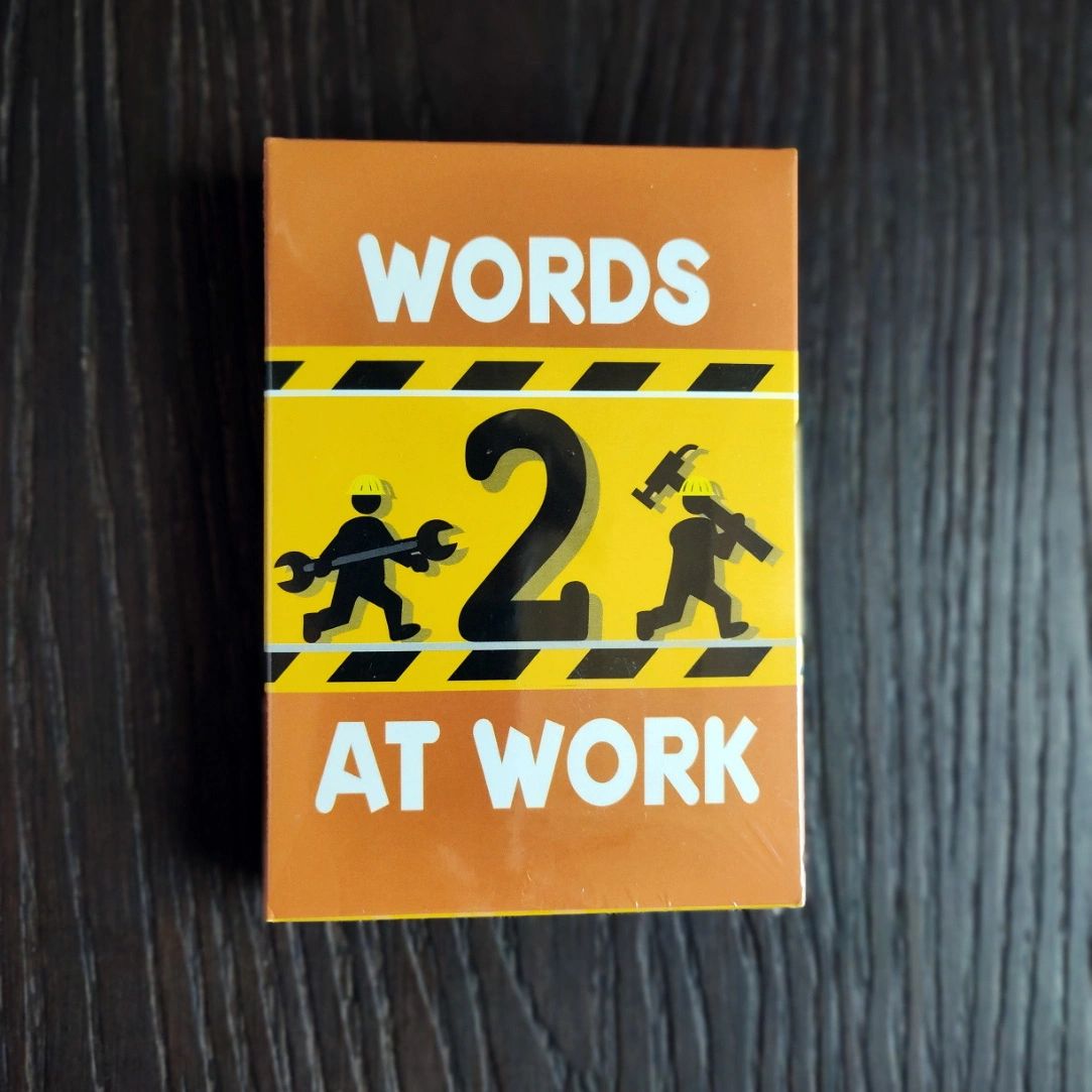 Words At Work 2 (intermediate sentence building) card deck