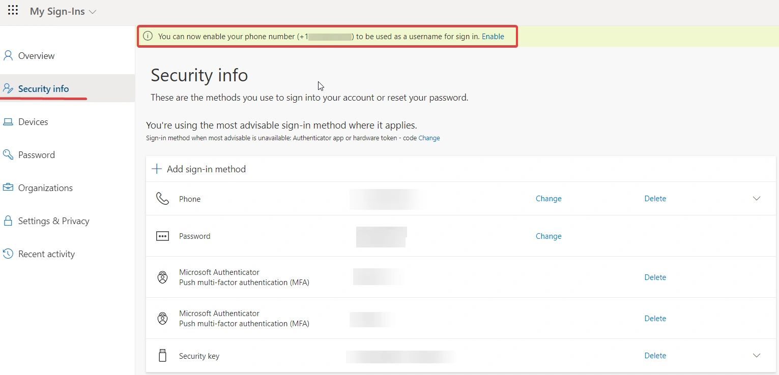 SMS Based Authentication for First Factor