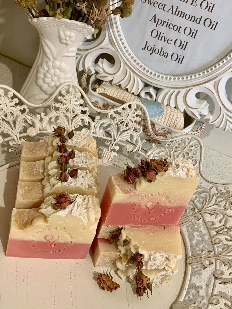 Lady Rose Soap Bar Made by Aroha Soaps New Zealand
