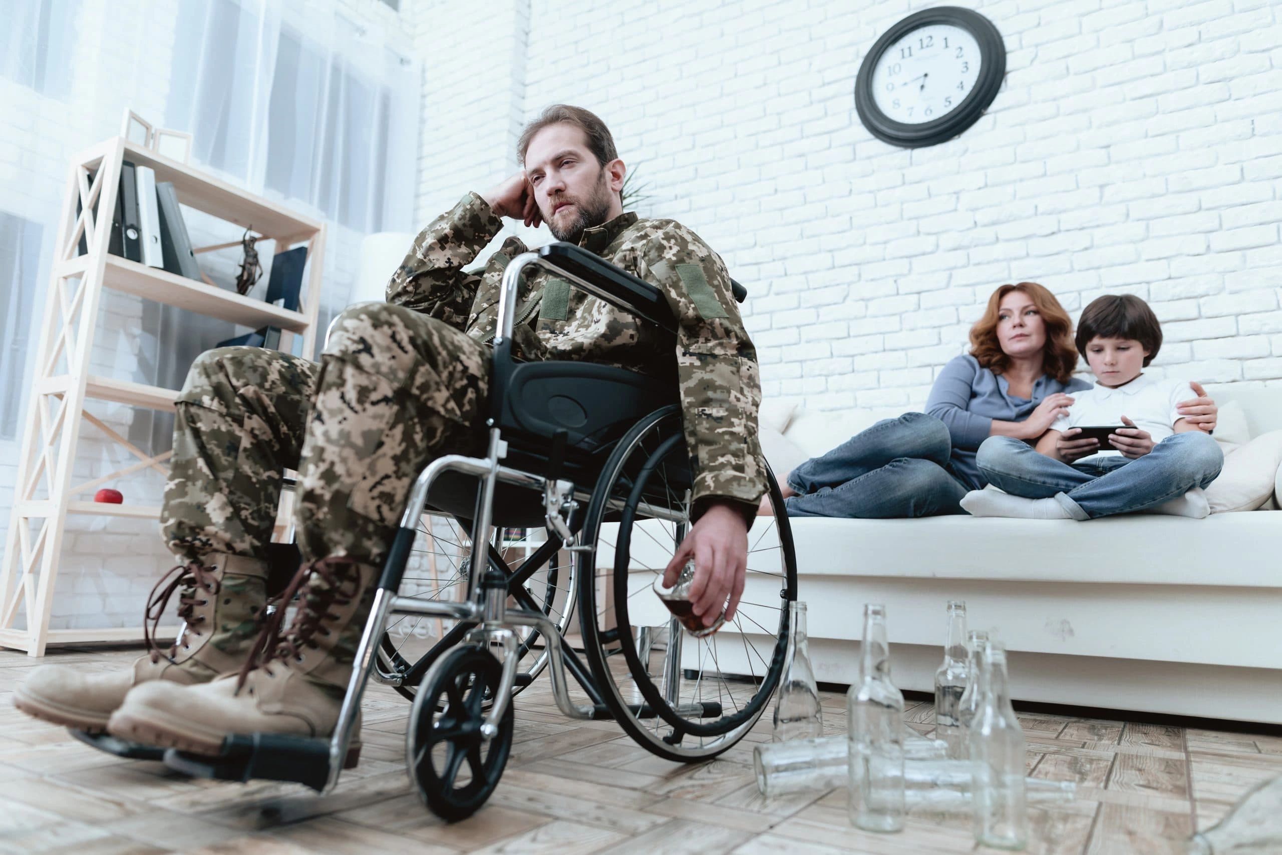 A Veteran Receives 100% Disability