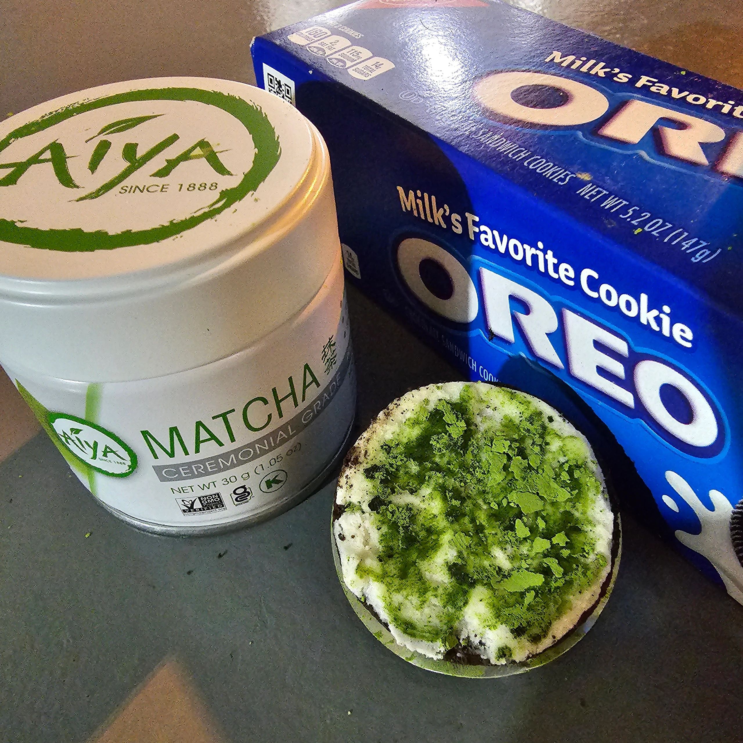 Oreos and Matcha