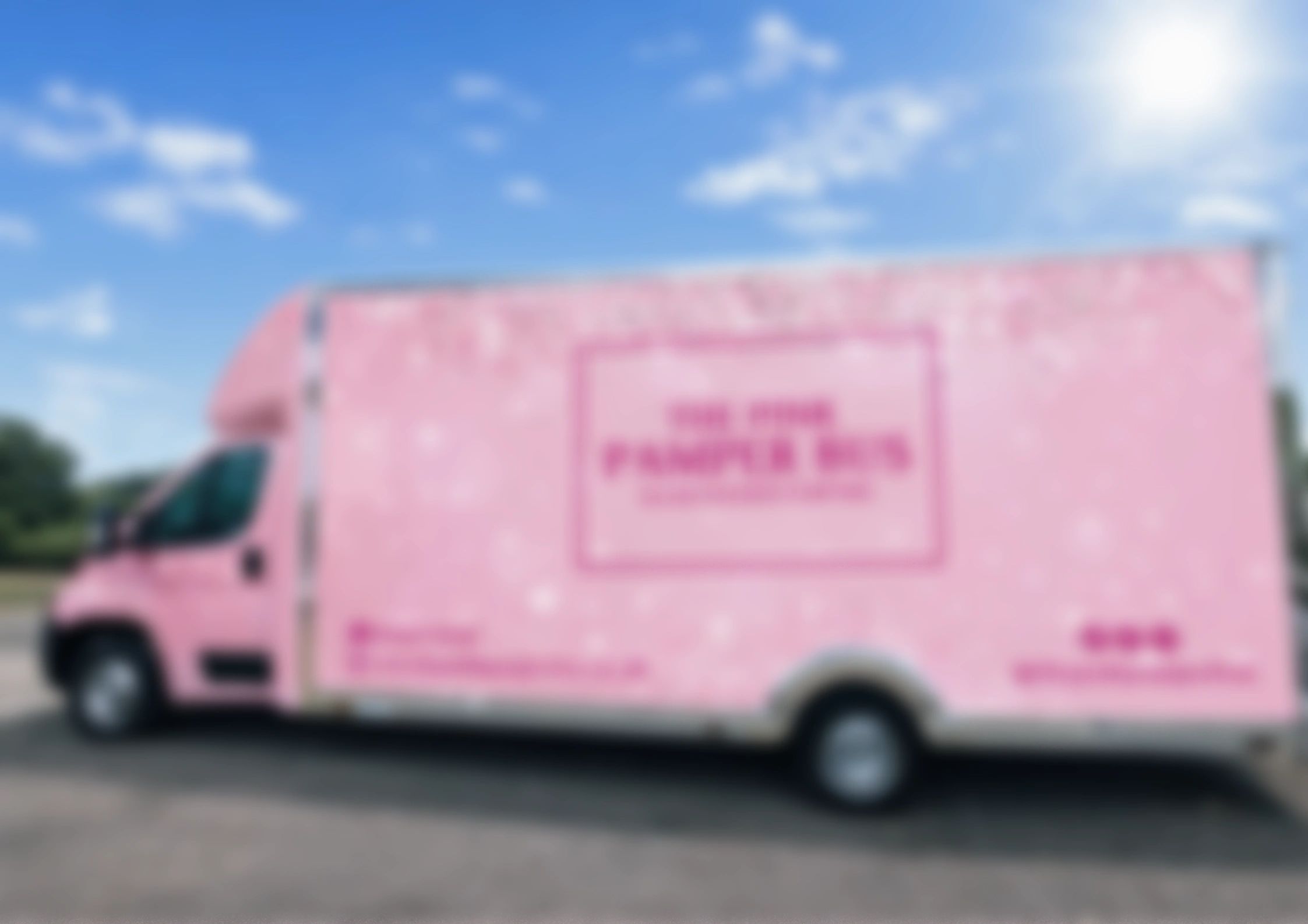 Children's Party Packages | The Pink Pamper Bus
