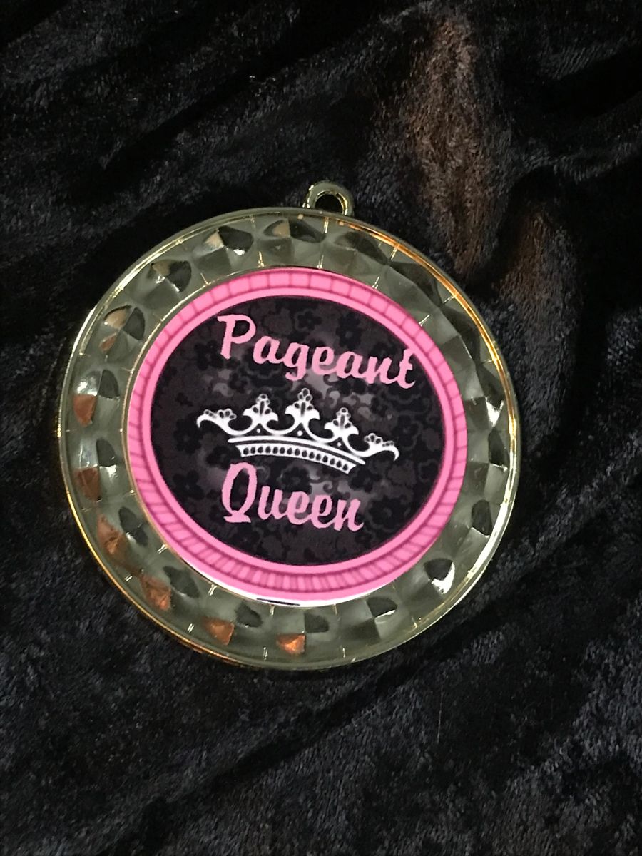 Pageant Crown Medallion