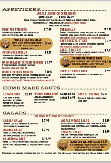 Locals Restaurant & Pub | Locals Restaurant & Pub