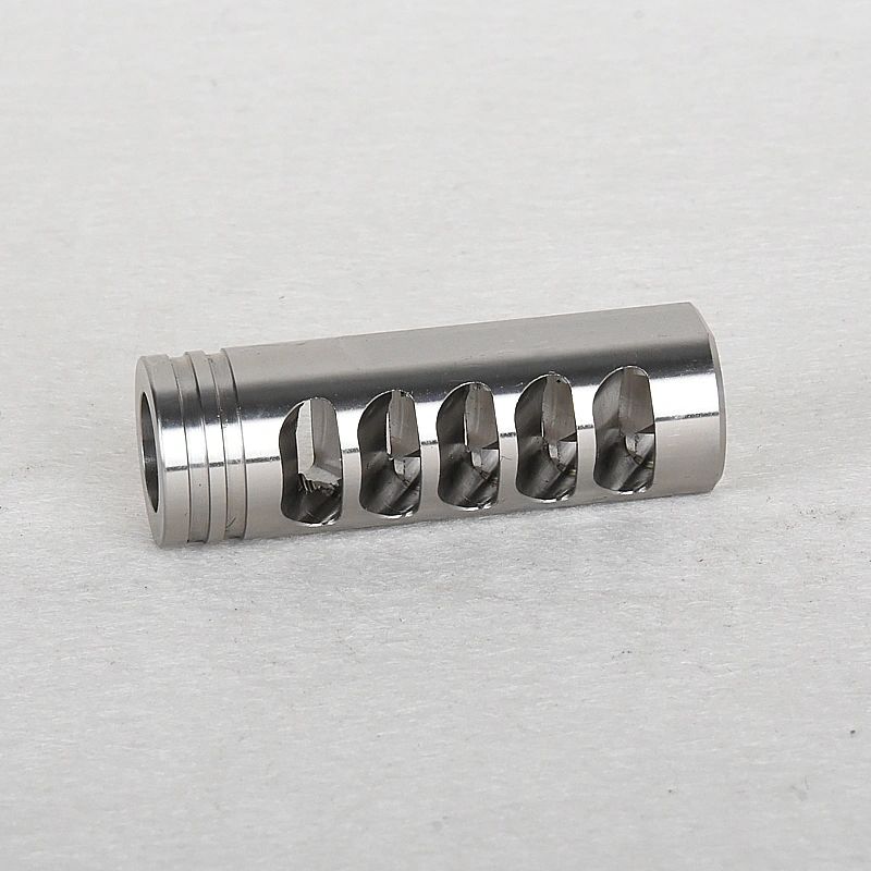 MUZZLE BRAKE VENDETTA STAINLESS M18X1RH THREAD 30 CALIBRE,308,300WIN