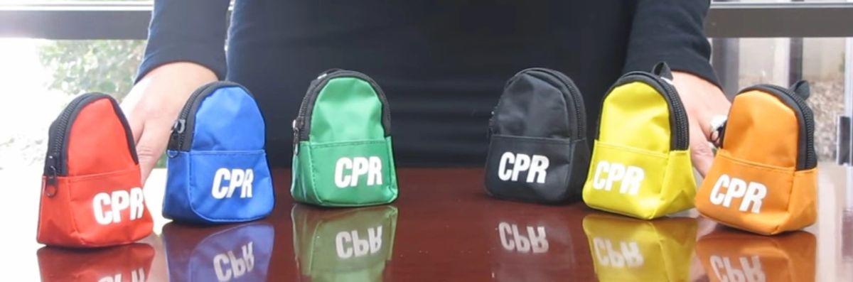CPR Keychain Backpack (Variety of Colors)