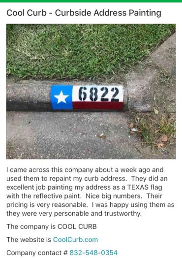 Best Curb Painting - Cool Curb - Curb Painting, Curbside Painting