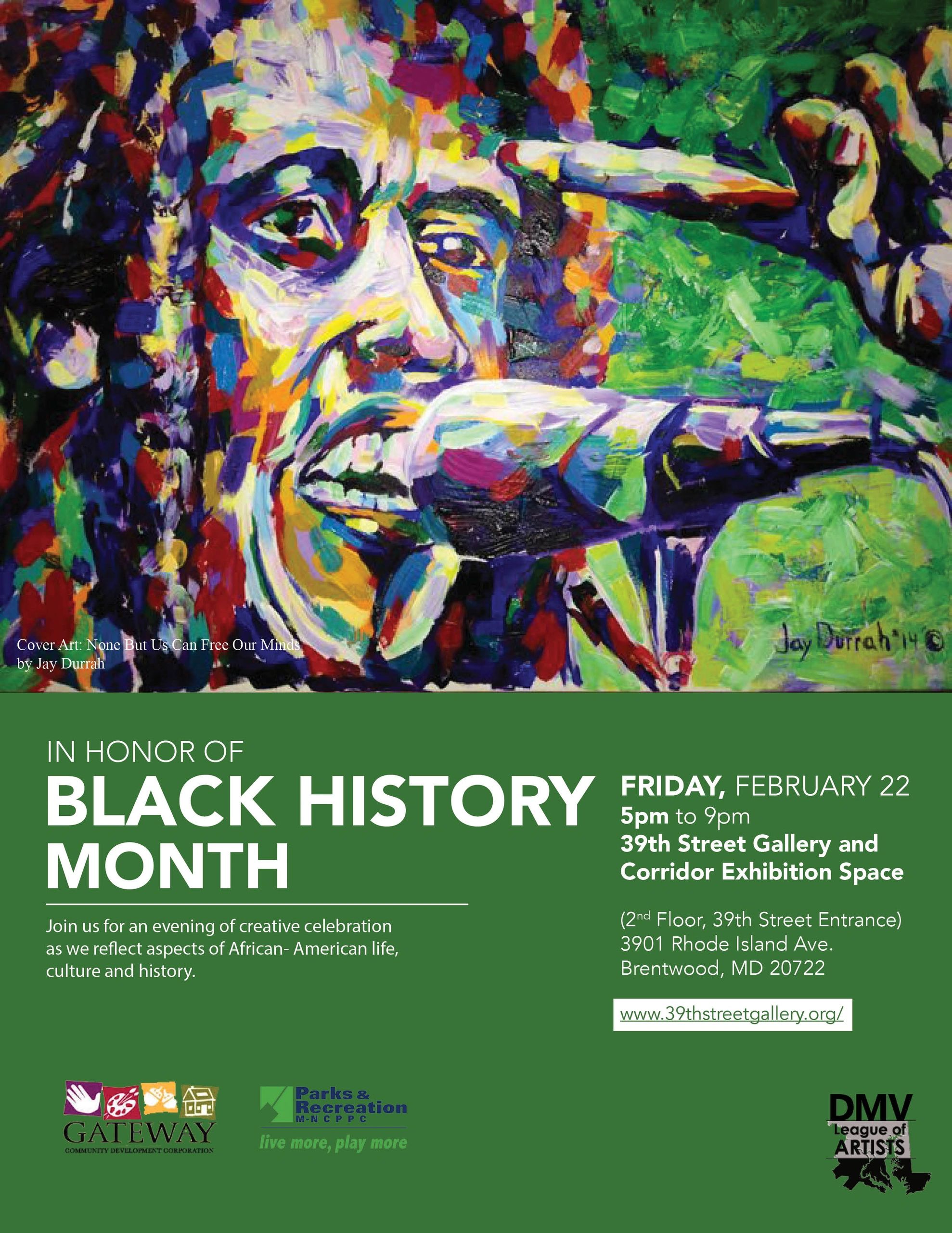 Black Art Today! Artists Part of Black History Month Celebration