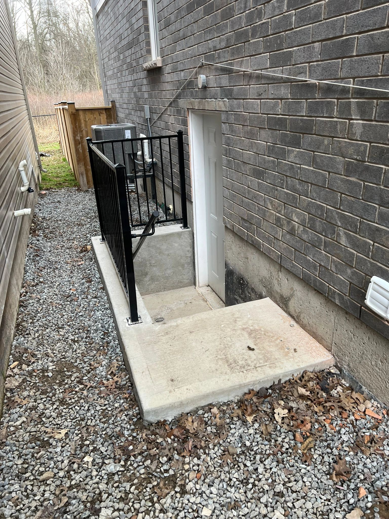 Fire escape provisions from Basements