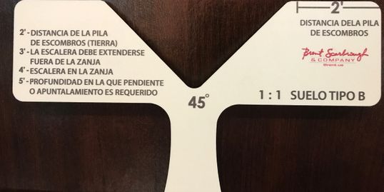 Trench Slope Tool - Safety Patriot