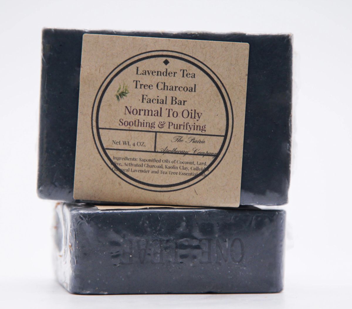 Lavender Tea Tree & Charcoal Facial Bar