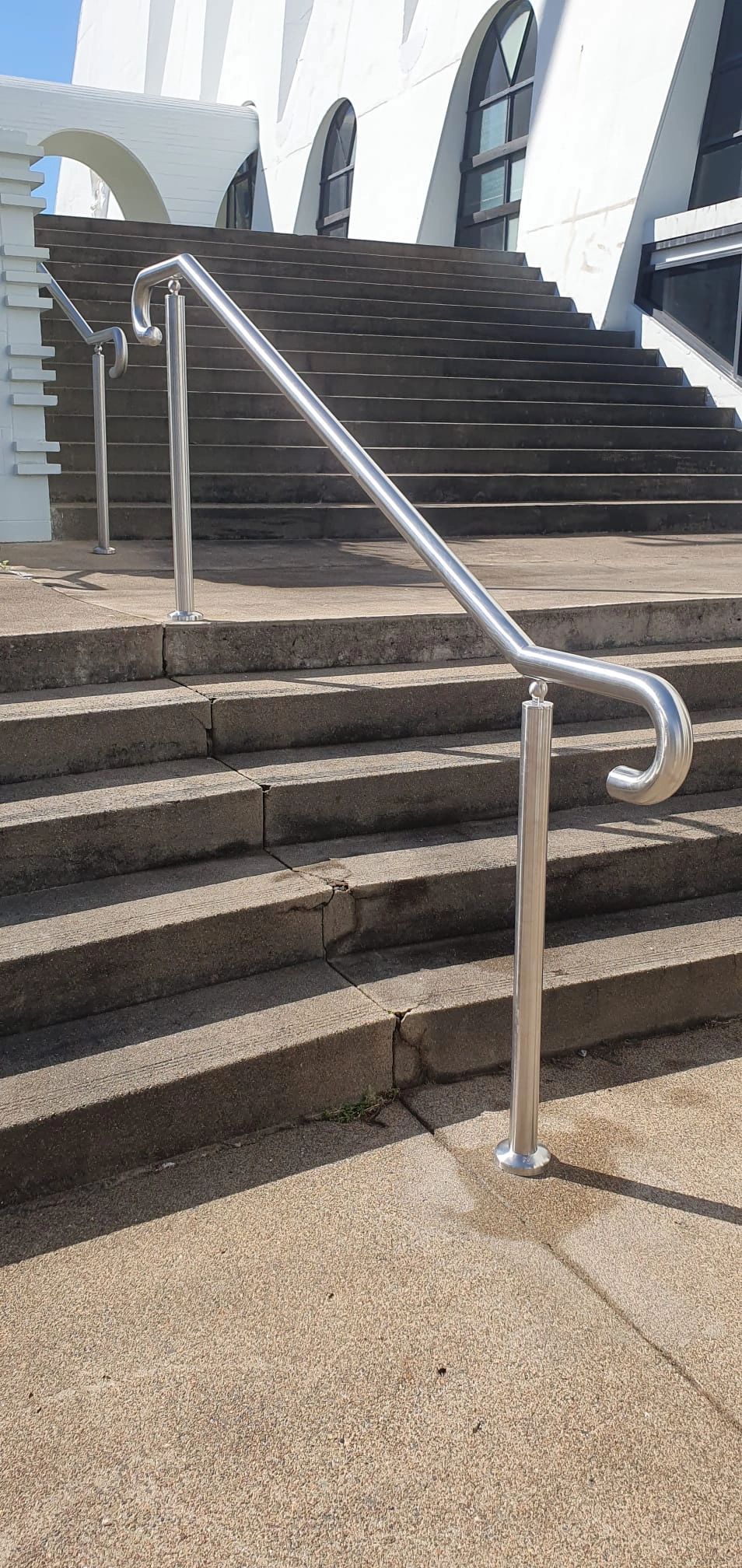 Stainless steel handrails in Indooroopilly