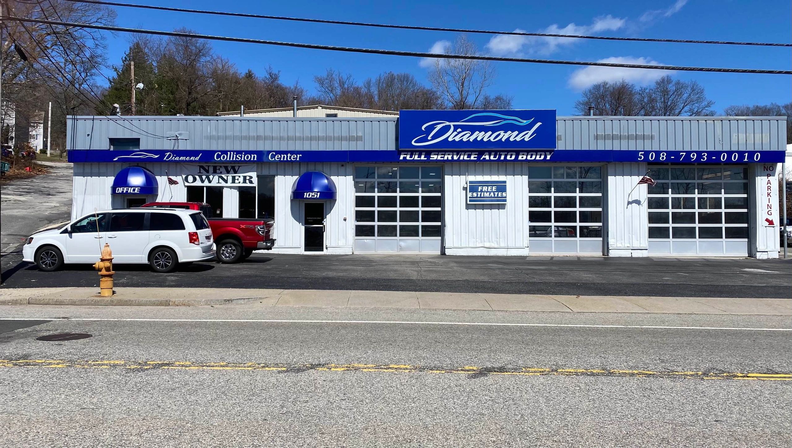 Diamond Collision Center in Worcester, Massachusetts