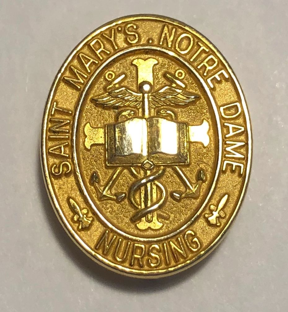 Saint Mary's College Nursing Pin