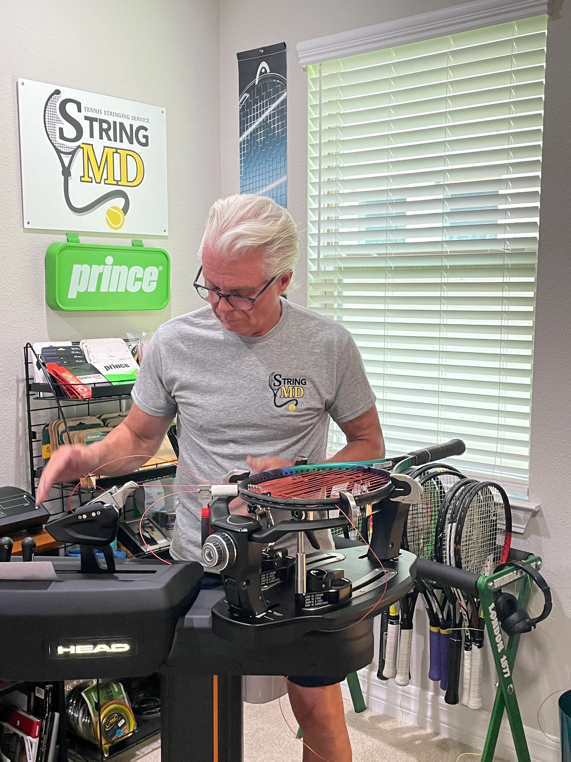 Tennis Stringing Service - STRING MD