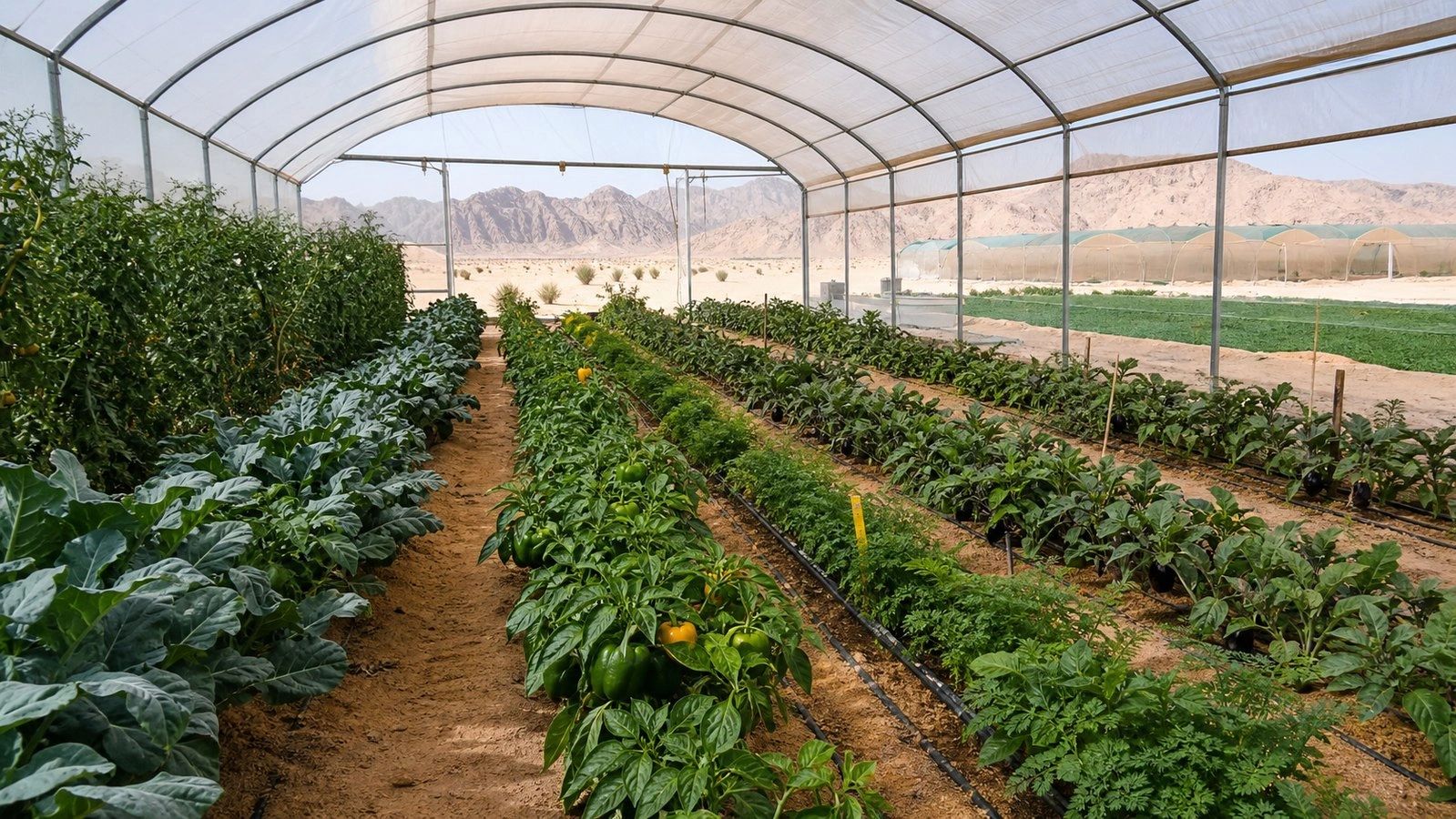 UAE Desert Crop Choices: Heat, Salinity and Protected Growing