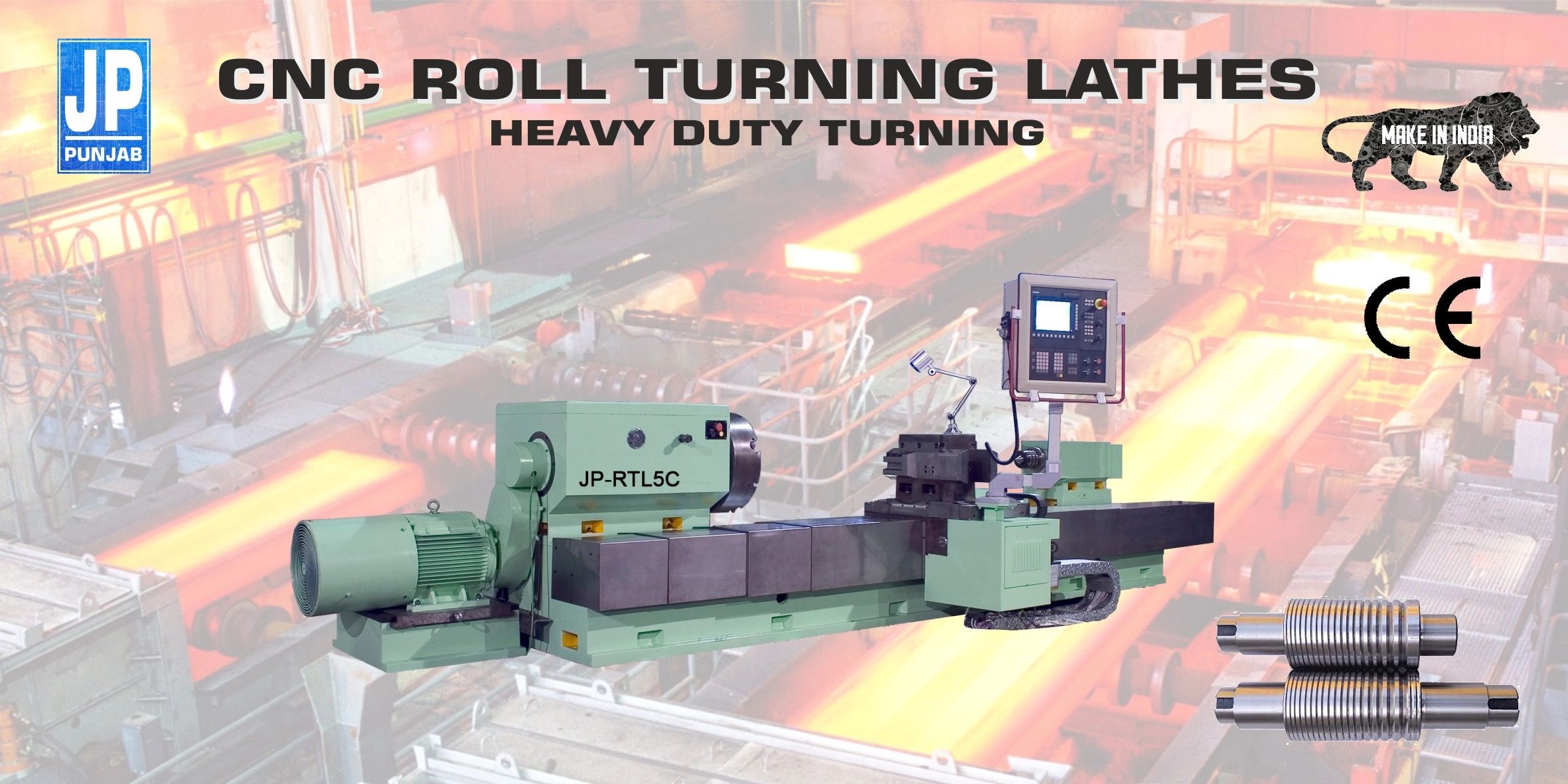 The Powerhouse Behind Steel Production: Roll Turning Lathes