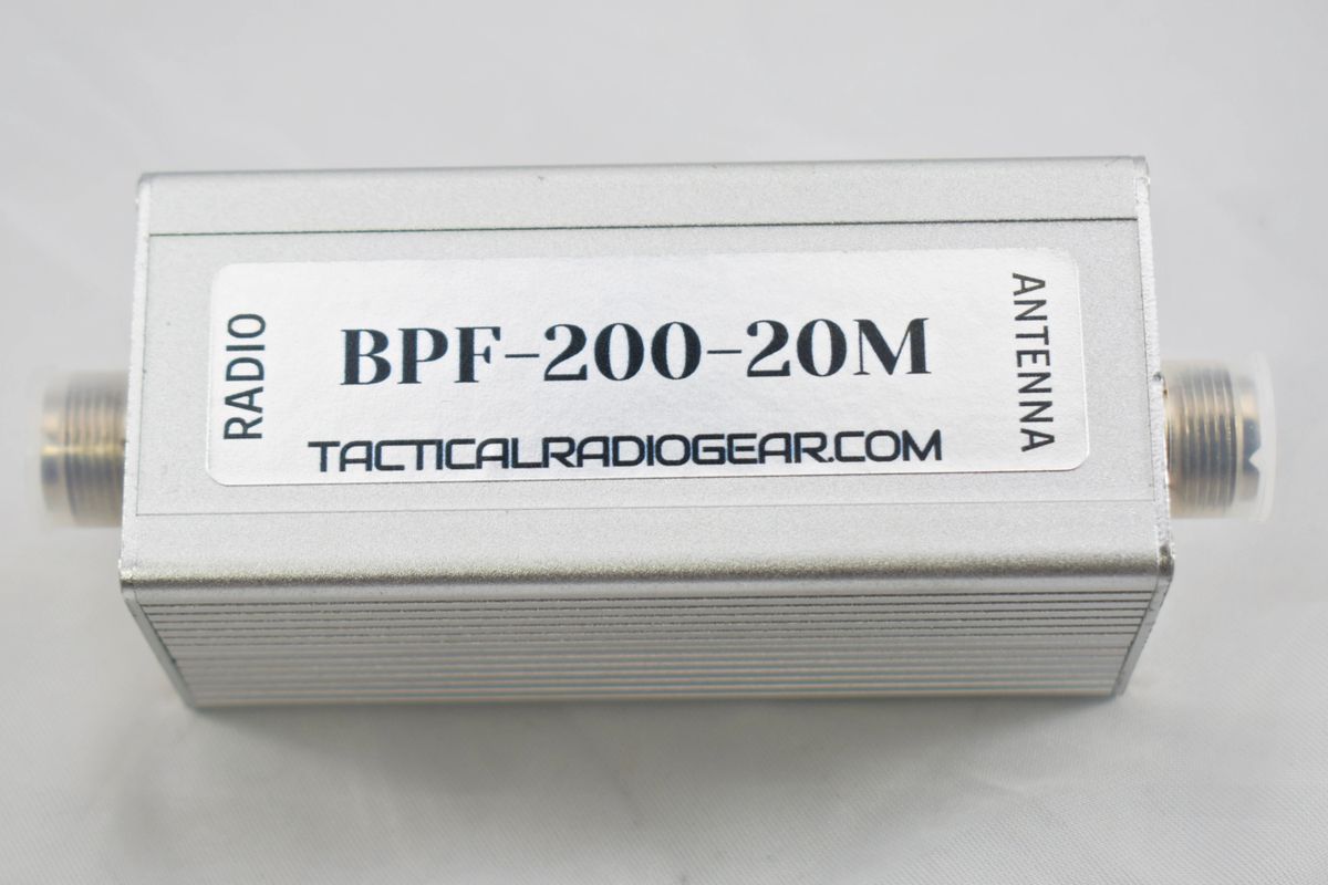 BPF-200 BANDPASS FILTER STANDARD NO BY-PASS